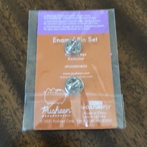 Pusheen | Jewelry | Nwt Pusheen Cat Box Enamel Pin Set Collectible ...